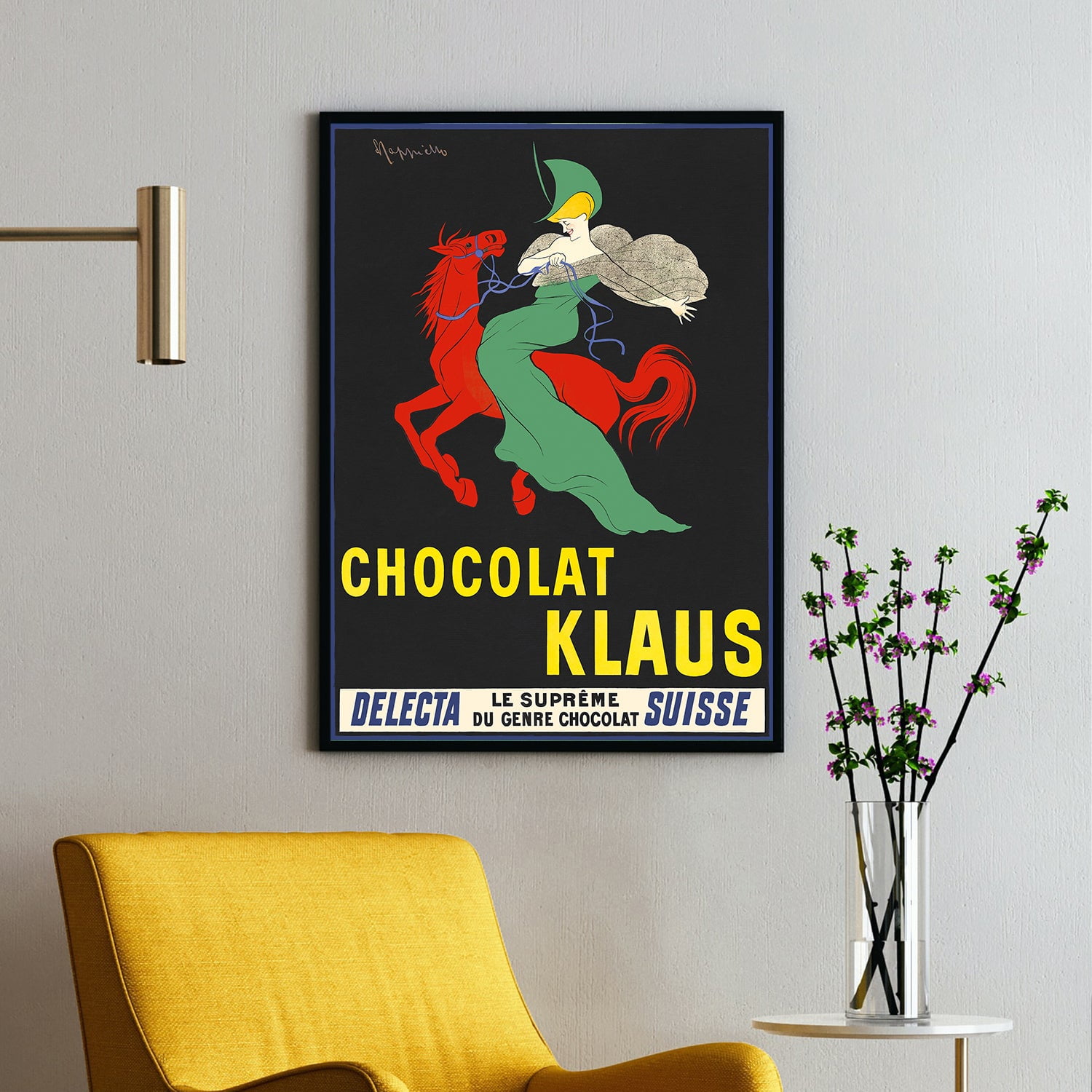 Chocolat Klaus - 1903 | Leonetto Cappiello | Premium Fine Art Print ...