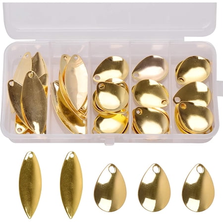 Fishing Spoons Blades Spinner - Easy Spin Spinner Folded Clevises ...