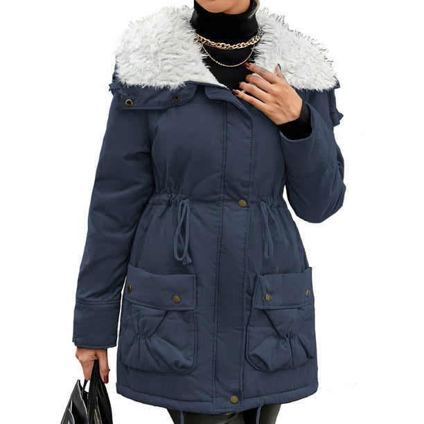 Chamarra Termica Para Mujer Shendy Vendy Aborregado De Invierno | Bodega Aurrera en línea