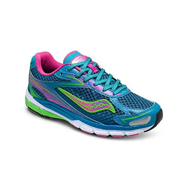 Saucony - Kids Saucony Ride 8 Running Shoe, Turquoise, 4.5 M US Big Kid ...