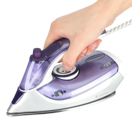 Steam Iron Machine, Dual Voltage Electric Portable 3 Ironing Modes Mini ...