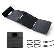 KFFKFF 30W Foldable Solar Panel Charger, High-Efficiency N-Type ...