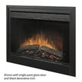 Dimplex Deluxe 45 inch Electric Firebox with Logs & Brick Backing ...