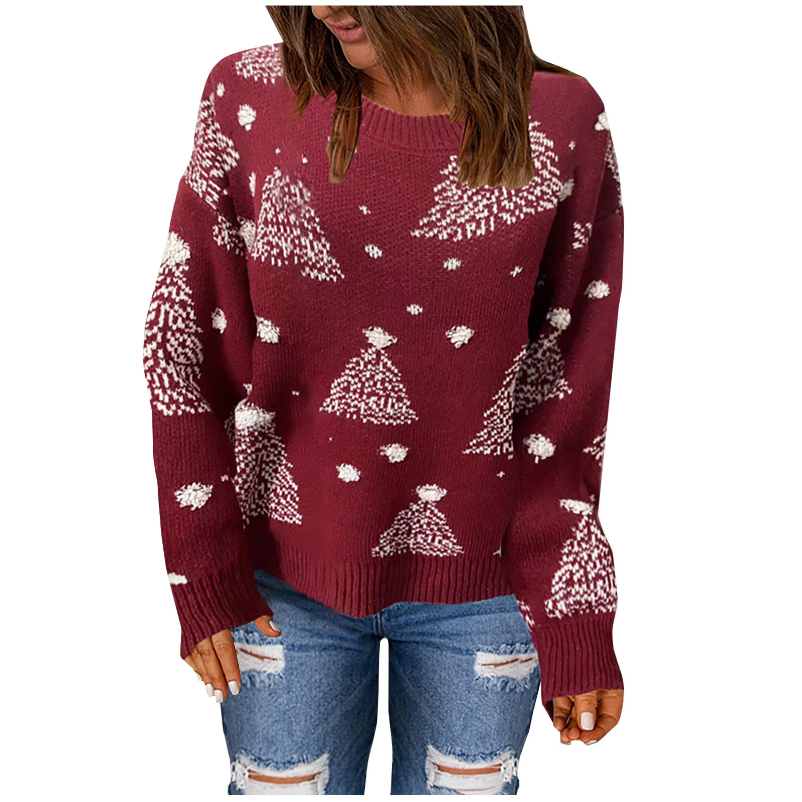 Click here for Rkstn Ugly Christmas Sweater For Women Fall Fashio... prices