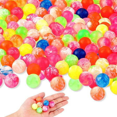 SHTUUYINGG 200 Pieces Mini Bouncy Balls Bulk Small Bouncing Balls ...