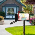 Cactus Pattern Design Magnetic PVC Mailbox Cover, 25.4" x 20.7" Large ...