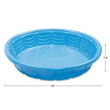 Bluescape 45" Light Blue Wading Kiddie Pool for Kids, Age 2 & Up ...