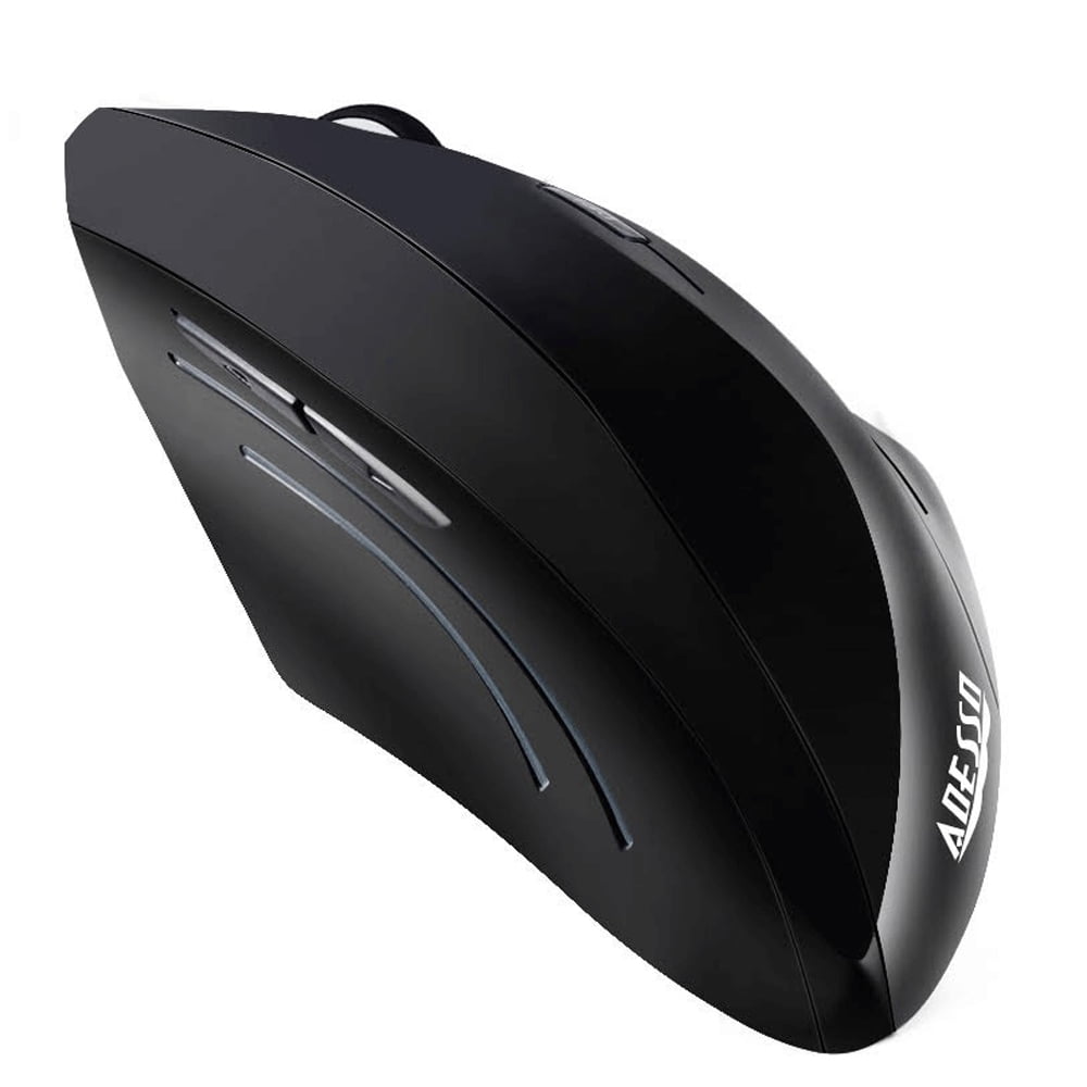 Adesso 2.4 GHz RF Wireless Vertical Ergonomic Laser Mouse - Walmart.com
