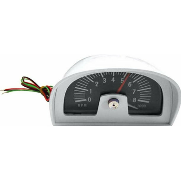 1960s-1970s Hood Tachometer DIXCO Style 8000 RPM V8 Only Pontiac ...