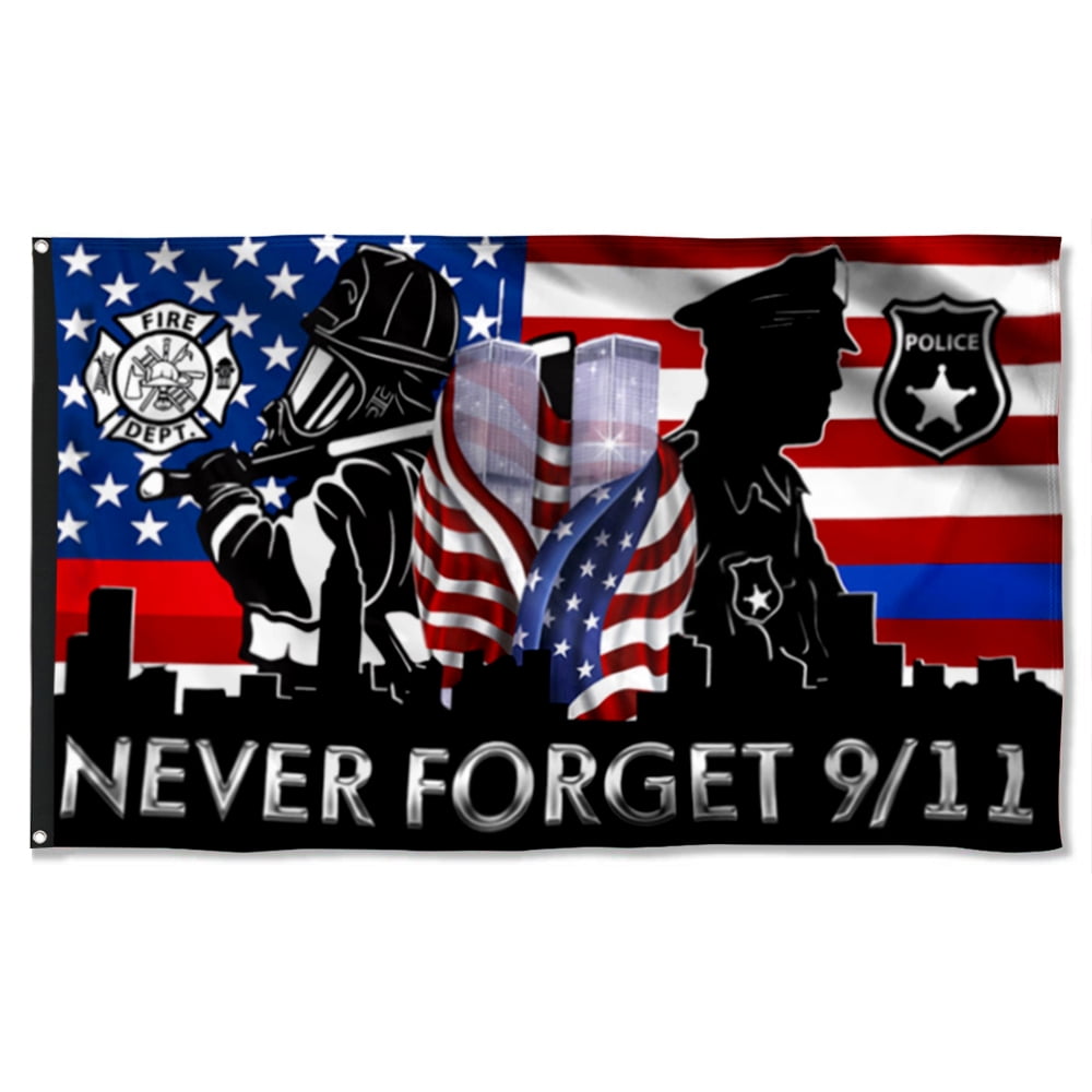 Cayyon 911 Patriot Day Grommet Flag September 11 Attacks Never Forget ...
