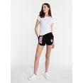 My Melody and Kuromi Women's Graphic Fleece Dolphin Shorts, Sizes XXS ...