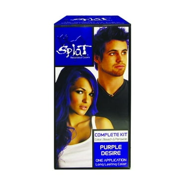 Splat Complete Kit, Temporary Midnight Violet Dye, Semi-Permanent ...
