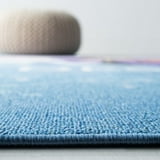 Disney Frozen 2 Rug Collection - Destiny Area Rug, 5' x 5' Round, Blue ...