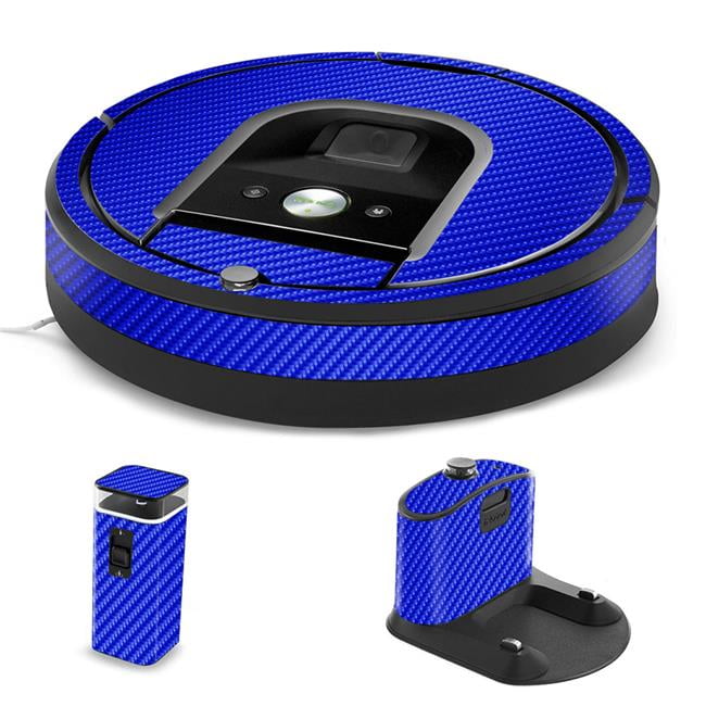 MightySkins IRRO960-Blue Carbon Fiber Skin for iRobot Roomba 960 Robot ...