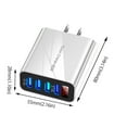 HMPEAIIY 48W 4 Port USB Wall Charger 3.1AUSB Adapter Power Plug ... HMPEAIIY 48W 4 Port USB Wall Charger 3.1AUSB Adapter Power Plug ...