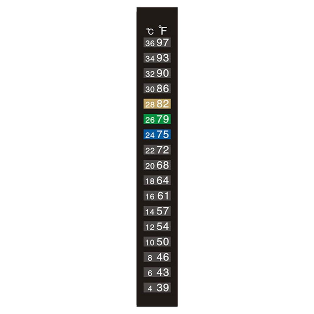 LCD Thermometer Strip, PET Material, 13.8x1.8cm, 1pc, Temperature ...