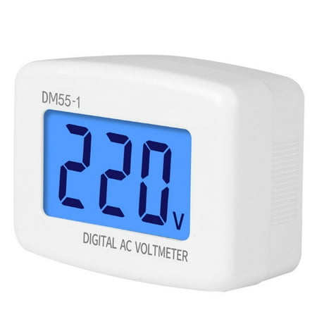 DM55-1-EU AC Voltmeter, AC Voltmeter Household For Voltage Tester ...