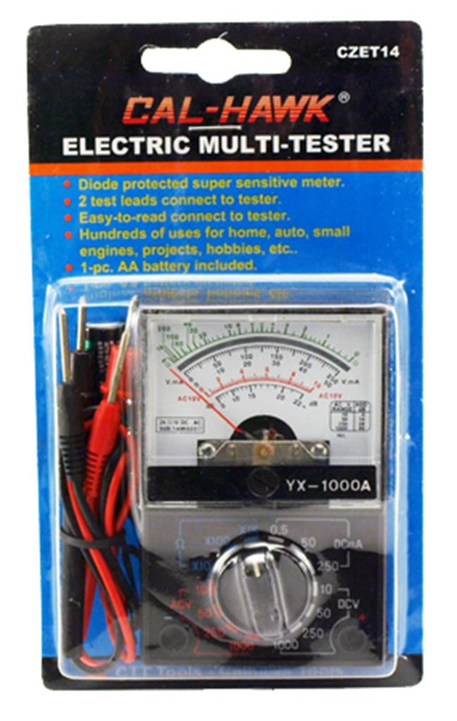 "Cal Hawk Tools Electric Multi-Tester" - Walmart.com