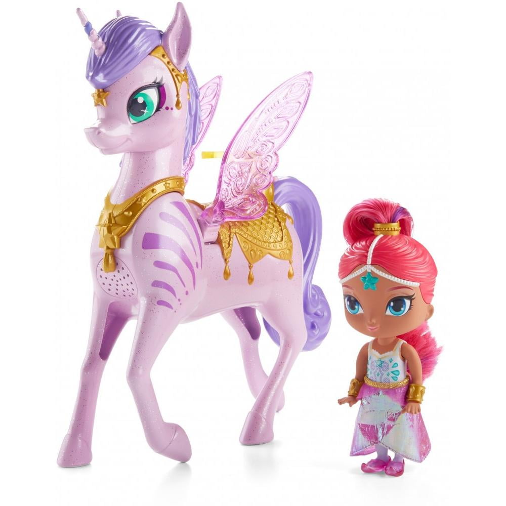 Shimmer and Shine Shimmer & Magical Flying Zahracorn - Walmart.com ...