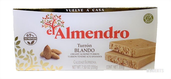 El Almendro Turron Blando Soft Spanish Turron Roasted Almonds and Honey ...