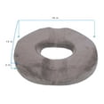 Orthopedic Memory Foam Donut Seat Cushion - Hemorrhoid Doughnut Sore ...