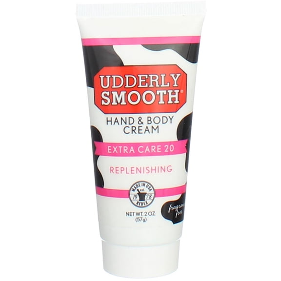 Udderly Smooth Extra Care Cream, Unscented with 20% urea, 2 Oz ...