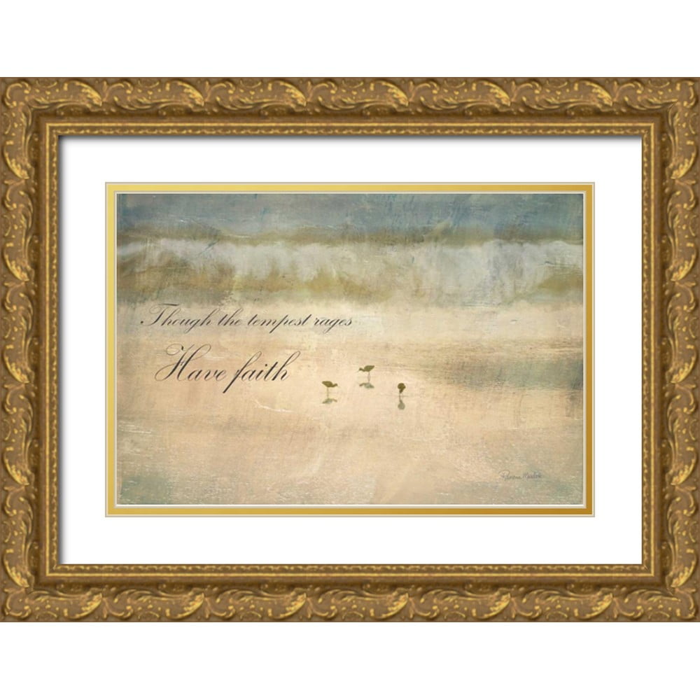 Murdock, Ramona 14x11 Gold Ornate Wood Framed with Double Matting ...