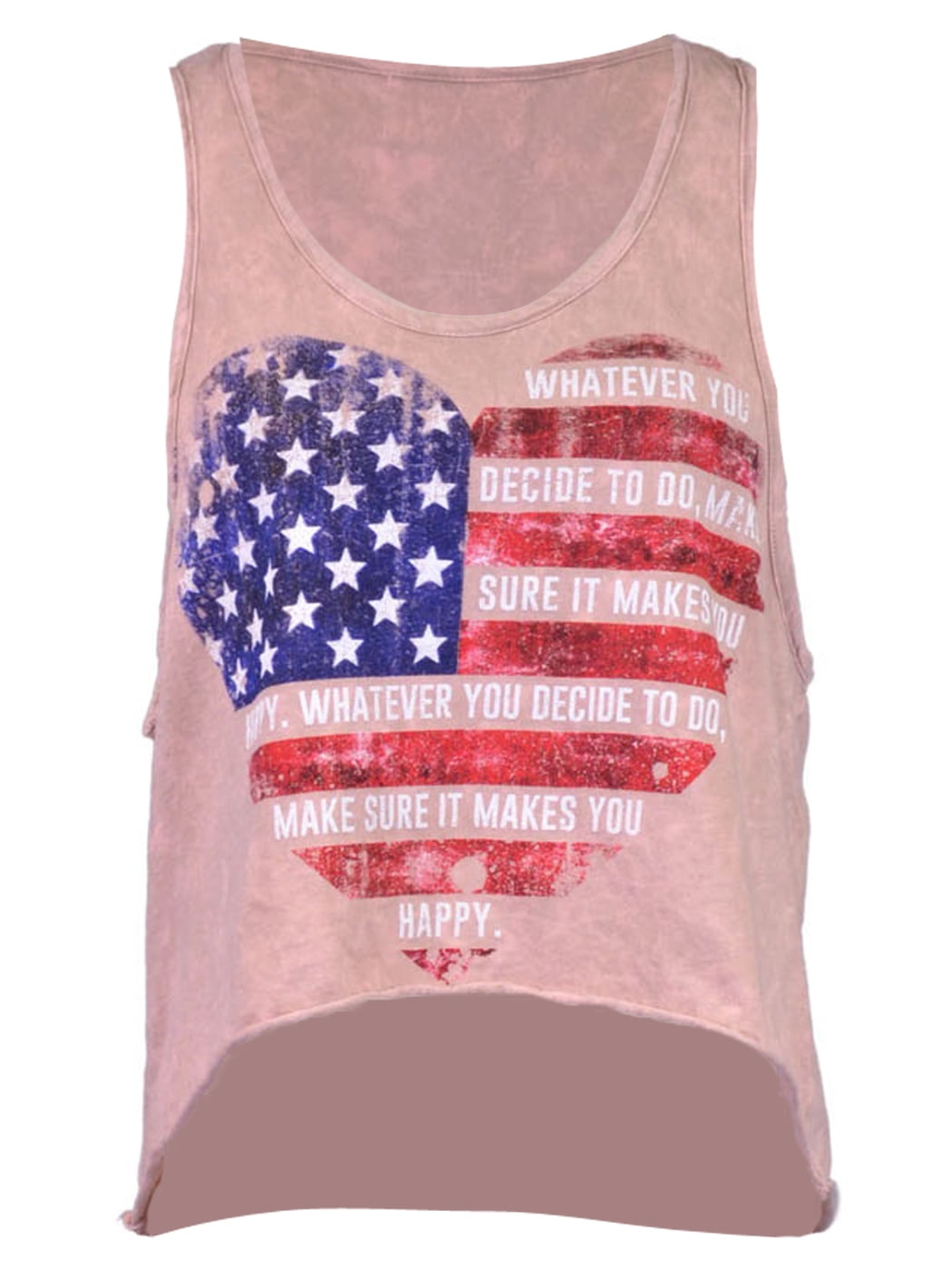 The Classic Patriotic Love Makes You Happy Print American Flag Heart ...
