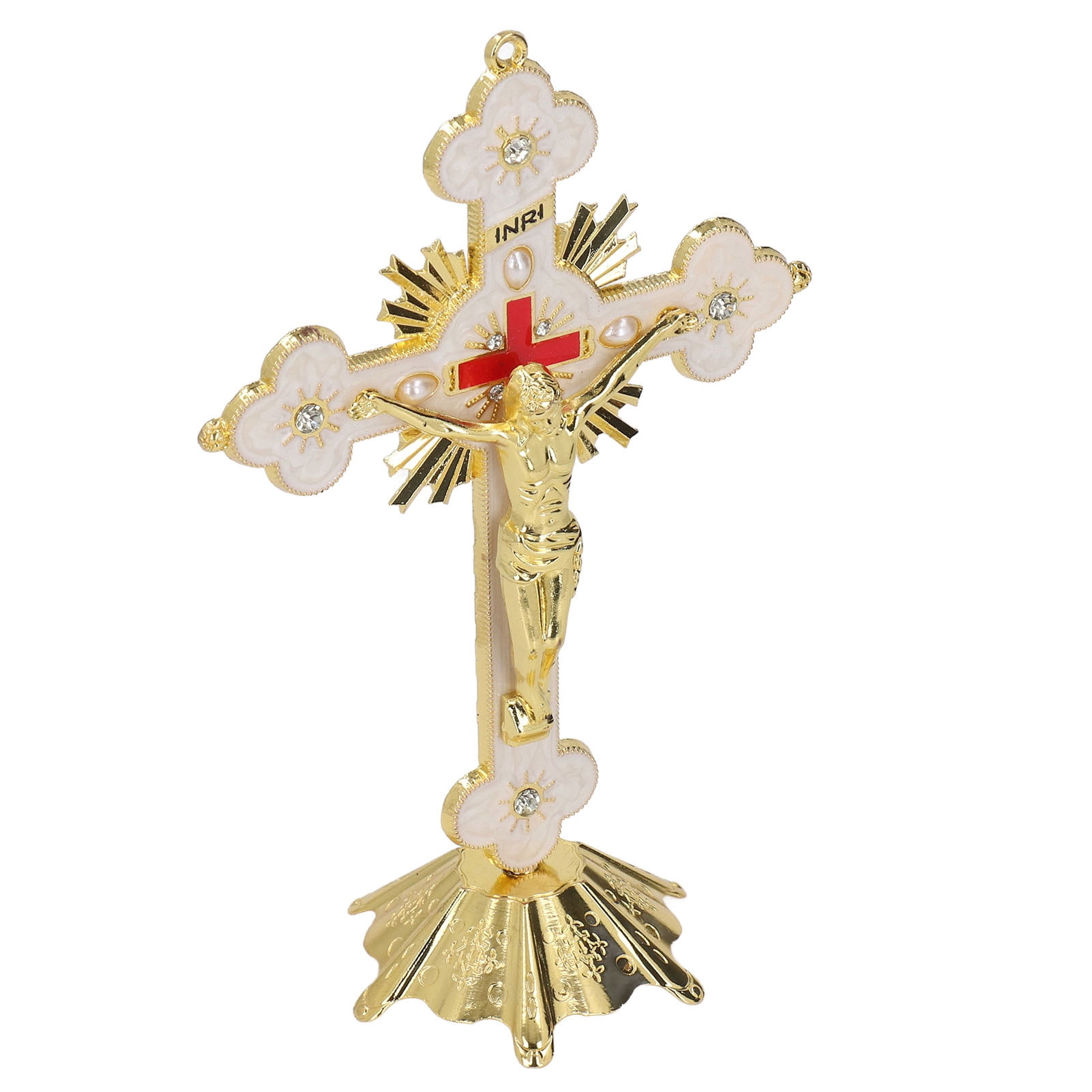 Adorno De Cruces, Material Metálico, Esmalte Metálico, Cruces Doradas Y ...