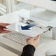 Quartet Glass Desktop Monitor Riser with Dry-Erase Board Adjustable ...