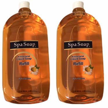 2 Spa Soap Liquid refill soap Milk and Honey Cream 32 Fl Oz Bottles ...