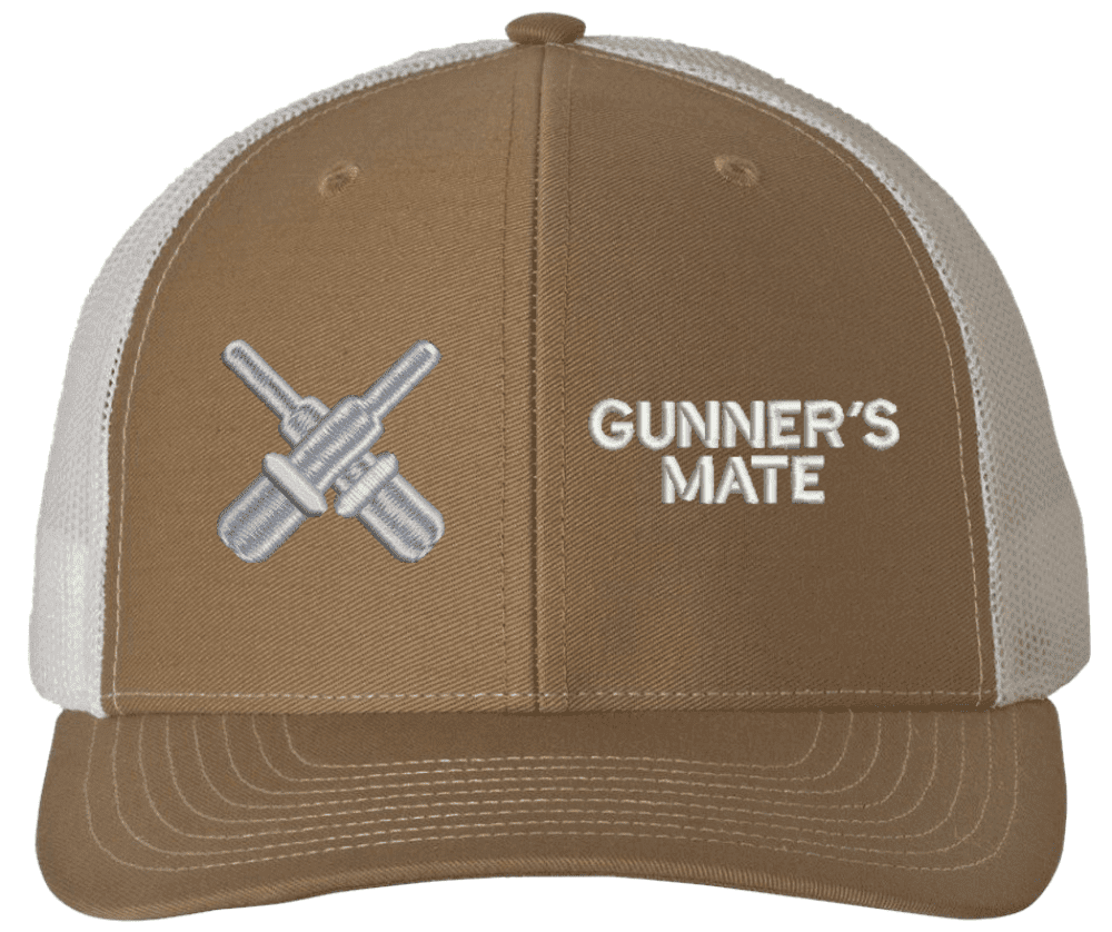 Navy Gunner's Mate (GM) Rating USA Mesh-Back Cap - Walmart.com