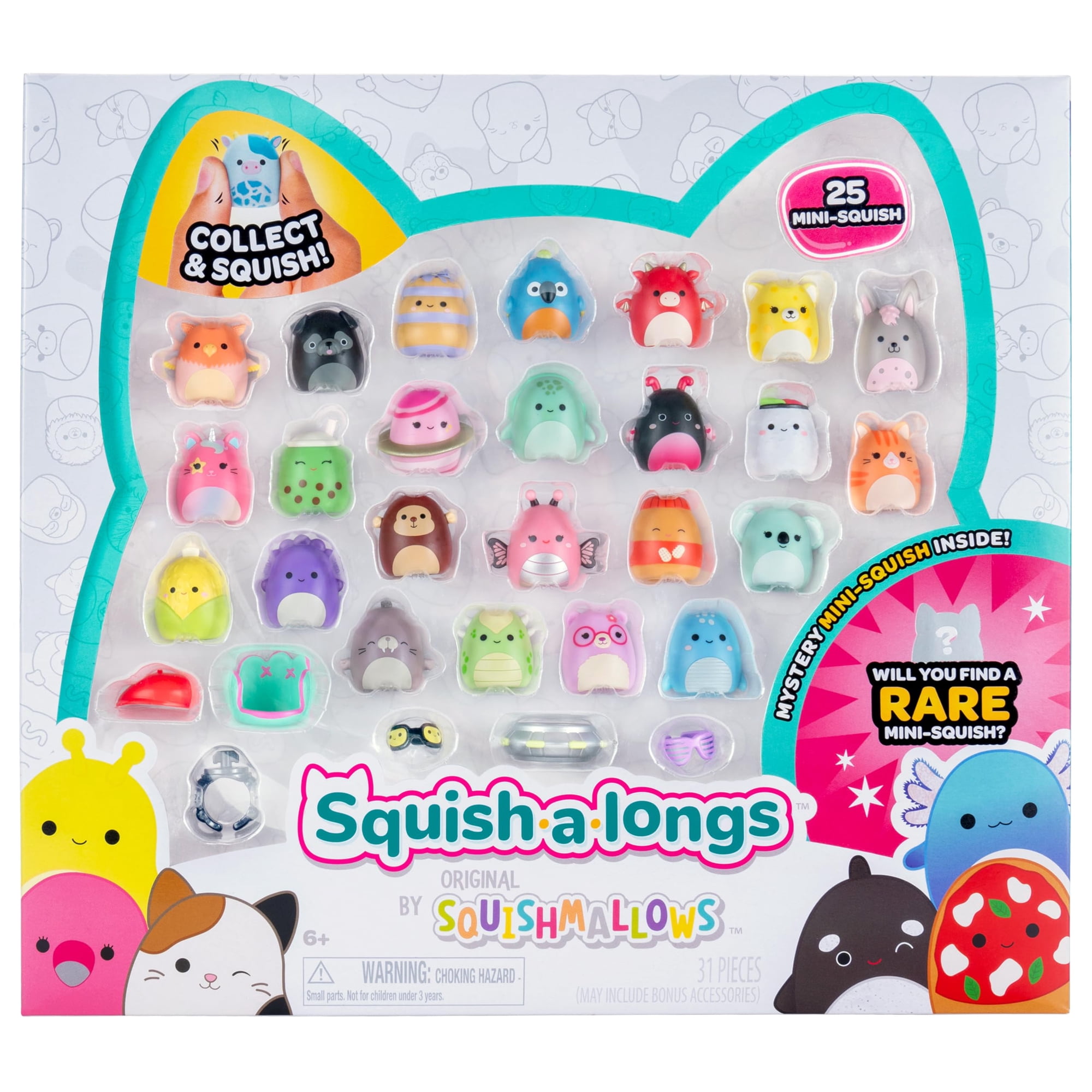 Click here for Squish-A-Longs Mini-Squish 25-Pack Wave 3 Toy Figu... prices