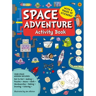 Color and Learn: Outer Space Activity Book (Paperback) - Walmart.com