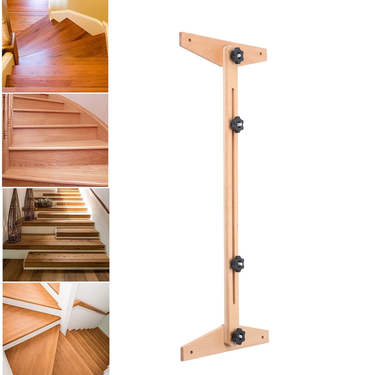 SUDEG Stair Jig Stair Tread Jig Stair Gauge Stair Layout Tool Stair Jig ...