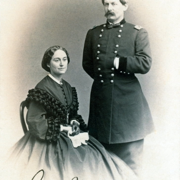 George Mcclellan And Wife