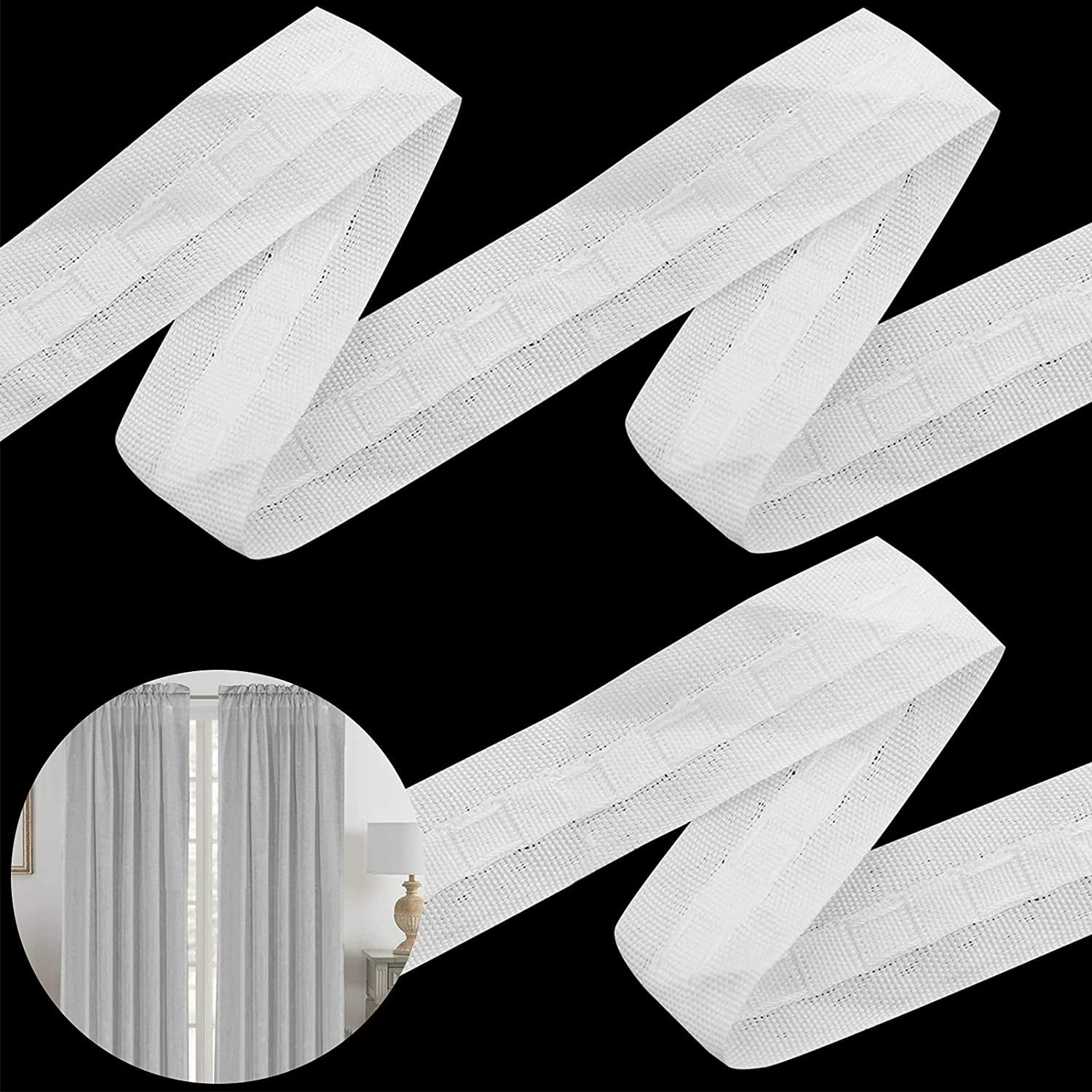 Polyester Curtain Tape, Curtain Tie, Ruffle Tape Curtains, Curtain Tape ...
