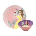 Disney Princess 16-Piece Dinnerware Set | Cinderella, Jasmine, Ariel ...