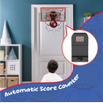 Contixo Over-The-Door Mini Basketball Hoop, Shatterproof Backboard ...