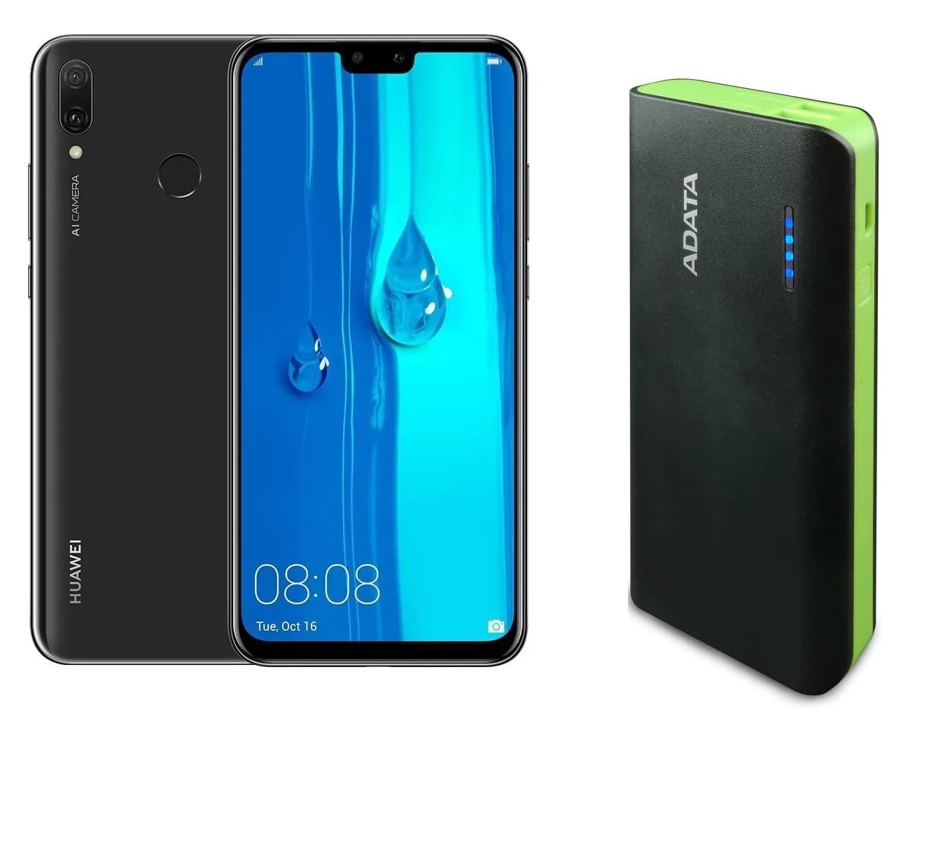 Huawei Y9 NEGRO 6gb Ram/128gb RAM Dual Sim Nuevo + BATERIA PORTATIL DE ...