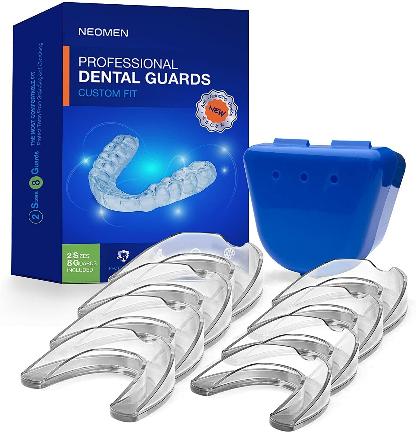 Neomen Mouth Teeth Tooth Grinding Clenching Bruxism Night Sleep Guard ...