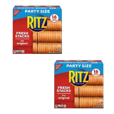 ( 2 Pack ) Ritz Crackers, Original, 6 Stacks, Family Size, 20.5 oz ...
