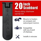 SawHaul Universal Chainsaw Carrier Fixed Mount Kit for Tractors 20" Bar ...