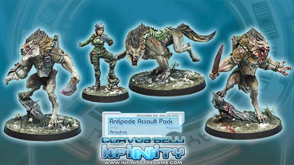 Ariadna Antipode Assault Pack Miniature Infinity Corvus Belli - Walmart.com