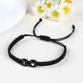 26 Letter Handmade Couple Bracelet Round Length Adjustable for Boys and ...