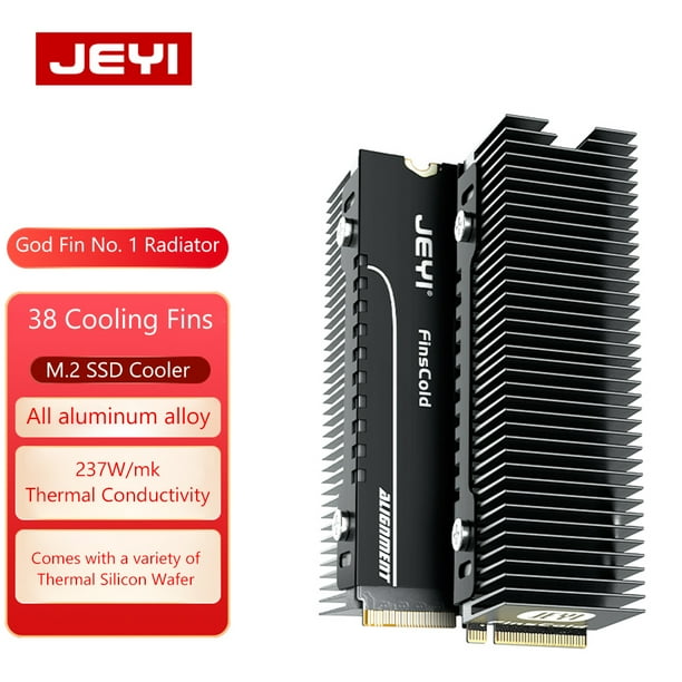 TB&W M.2 NVME SSD Cooler Heatsink Radiator with 237W/mk Cooling Thermal ...