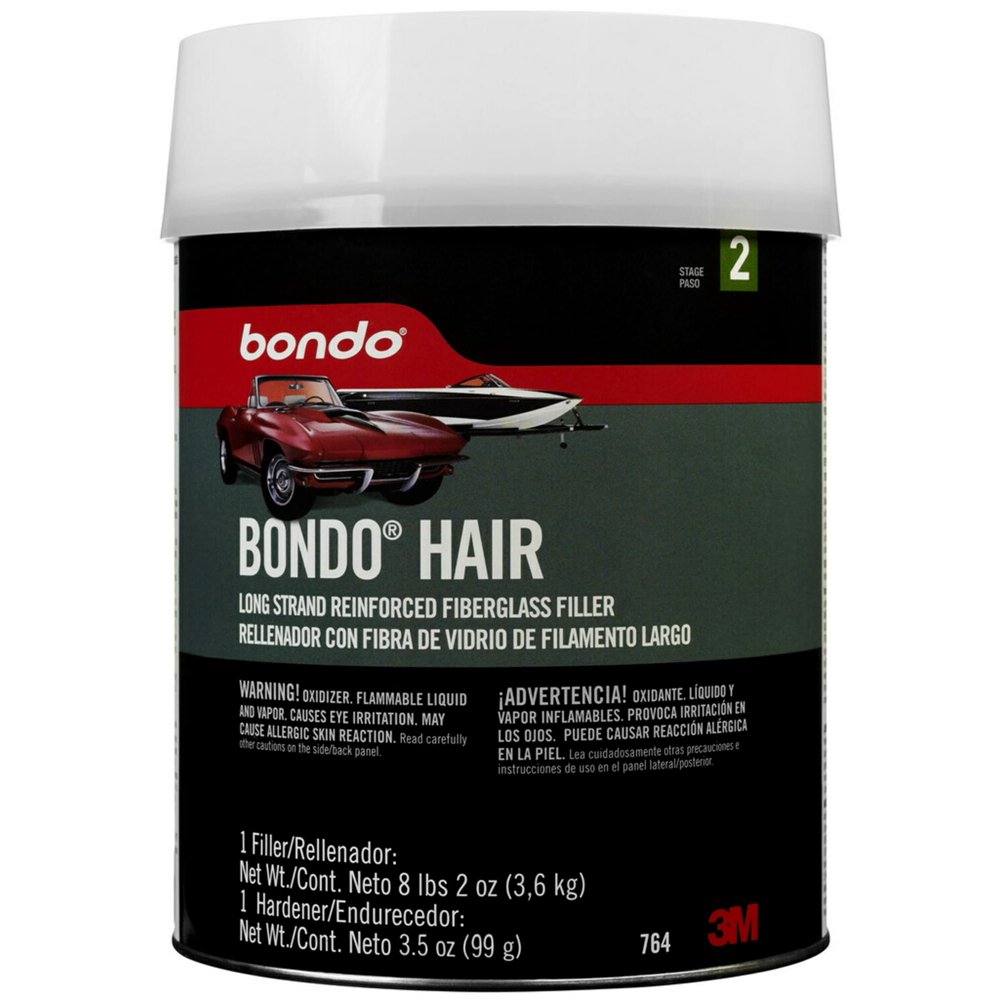 Bondo Hair Long Strand Fiberglass Reinforced Filler, 00764, Gallon ...
