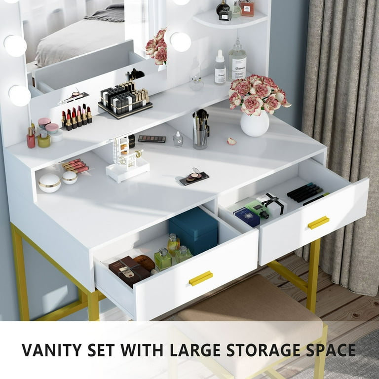 Dressing Table Designs With Storage