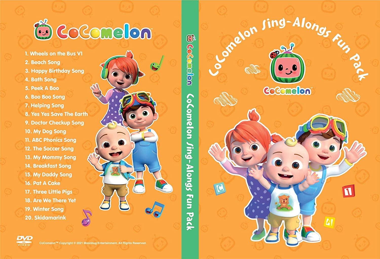 Buy CoComelon Sing-Alongs Fun Pack DVD Online at Lowest Price in India ...