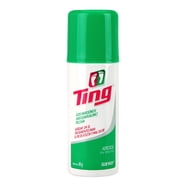 Talco desodorante Ting para el pie de atleta y mal olor 160 g | Walmart ...
